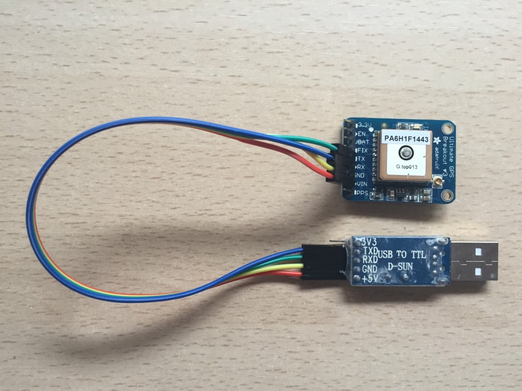 Adafruit Ultimate GPS Breakout v3 en la Raspberry Pi | Carlini's Blog